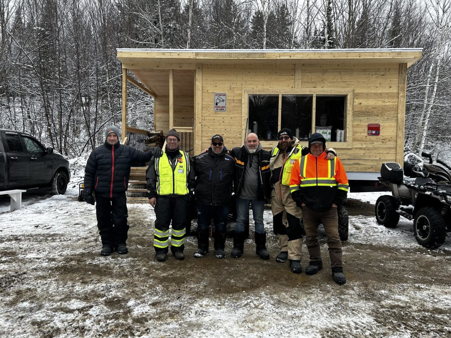 Inauguration du refuge Le Magibo – Club quad Mauricie